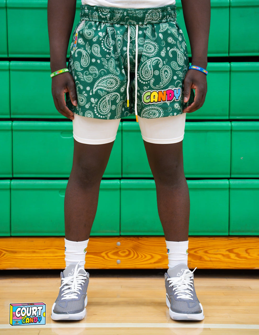 Mens Basketball Compression Shorts | Look Sweet with Court Candy